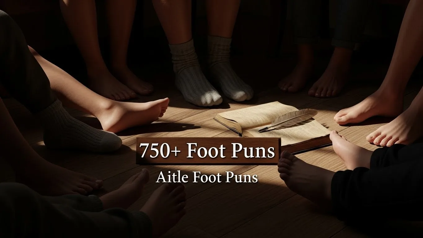750+ Foot Puns - Puns Here