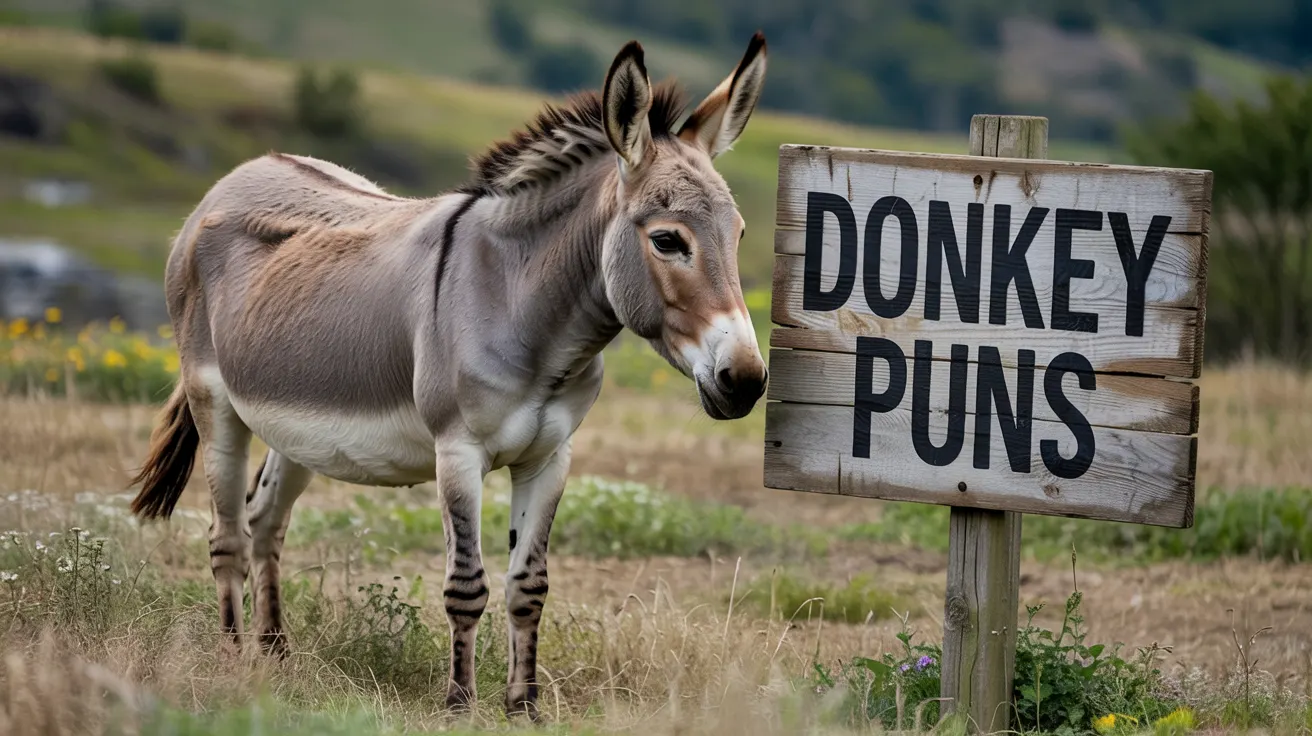 980+ Donkey Puns - Puns Here